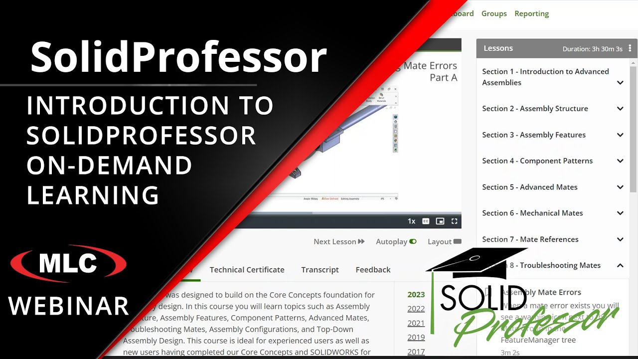 Solidprofessor Introduction Webinar Youtube