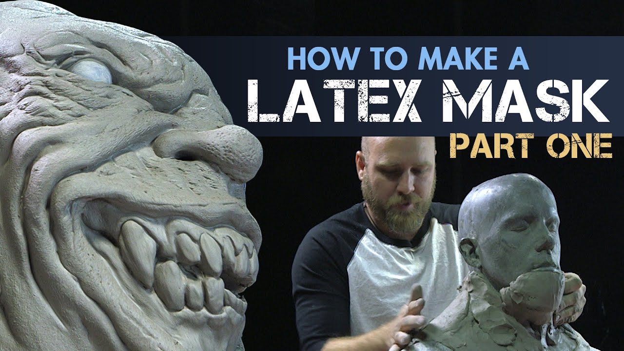 How To Make A Latex Rubber Mask Part 1 Sculpture Process Preview