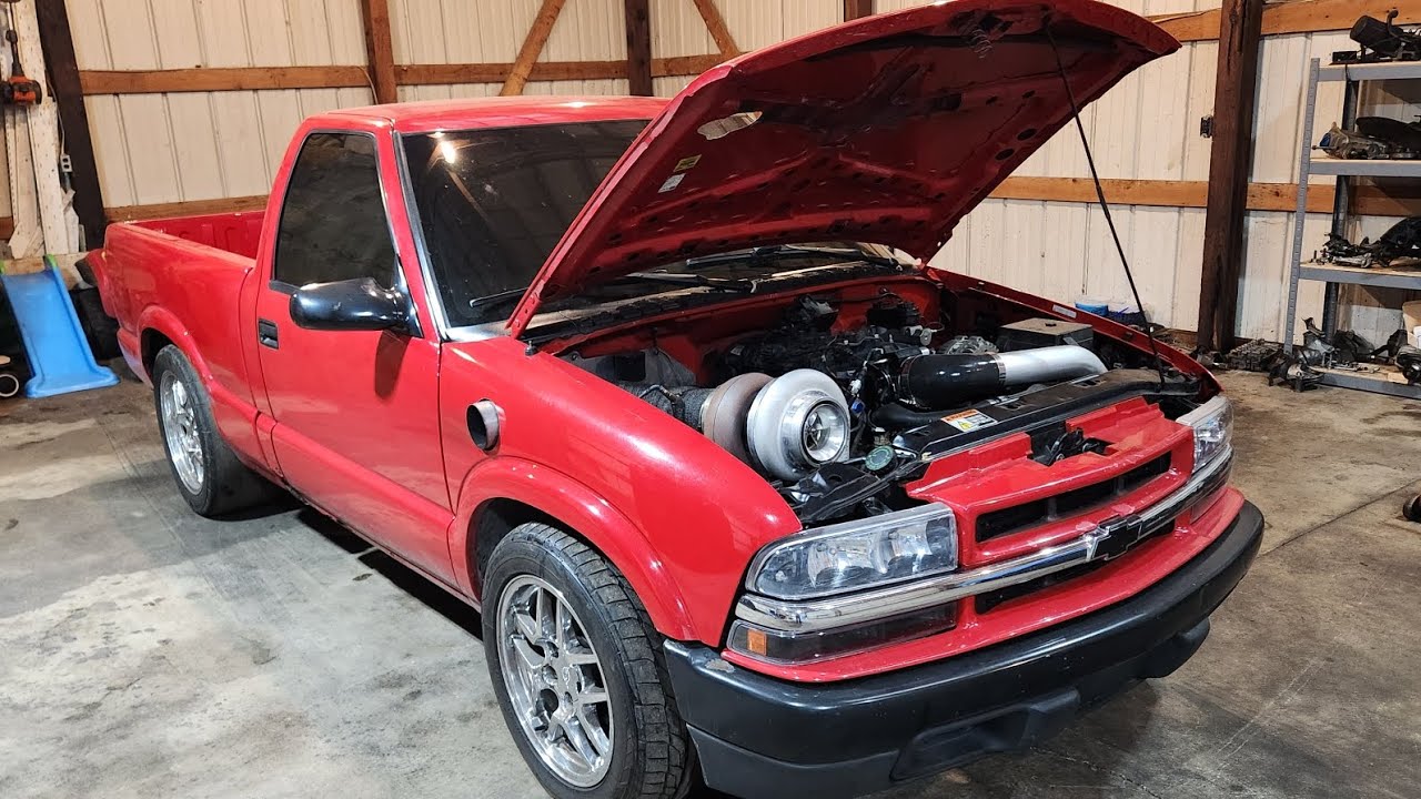 Update On My 6 0 Turbo Ls Swapped S10 Youtube