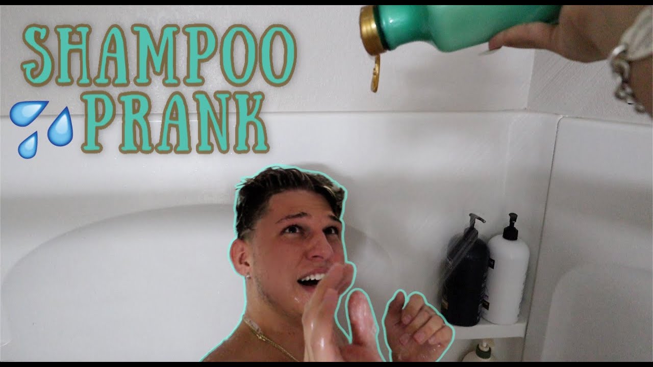 Shampoo Prank On Boyfriend He Goes Crazy Youtube