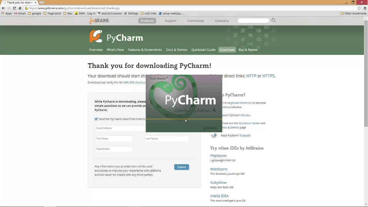 Install Python Pycharm Hello Project Youtube