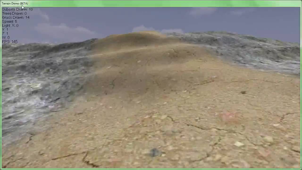 Terrain Demo Directx Visual Basic Youtube