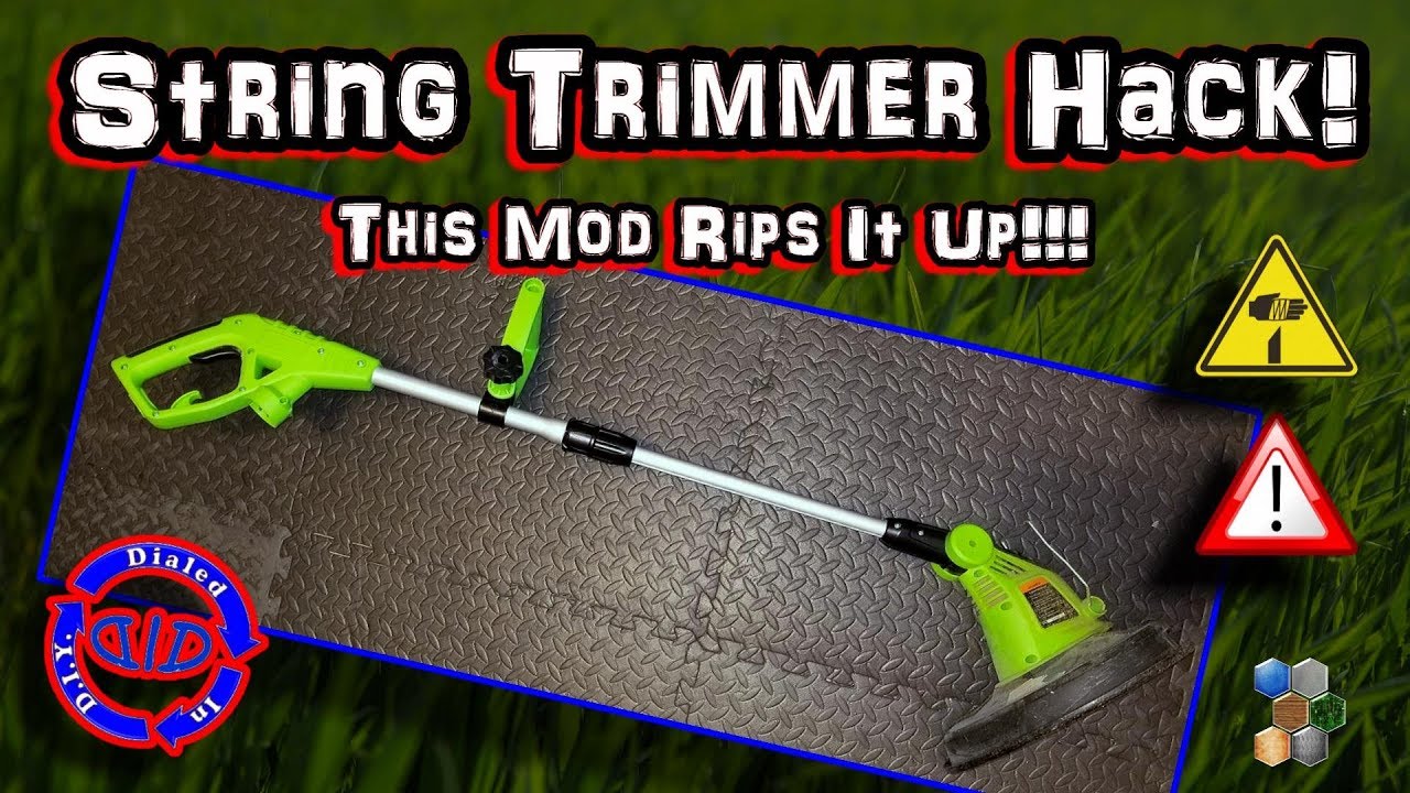 Hack A String Trimmer This Rips Stuff Up Youtube