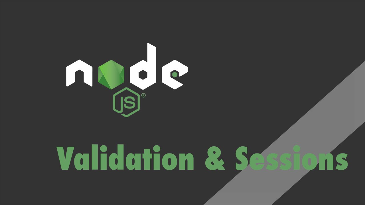 Node Js Express Tutorial Express Validator And Express Session