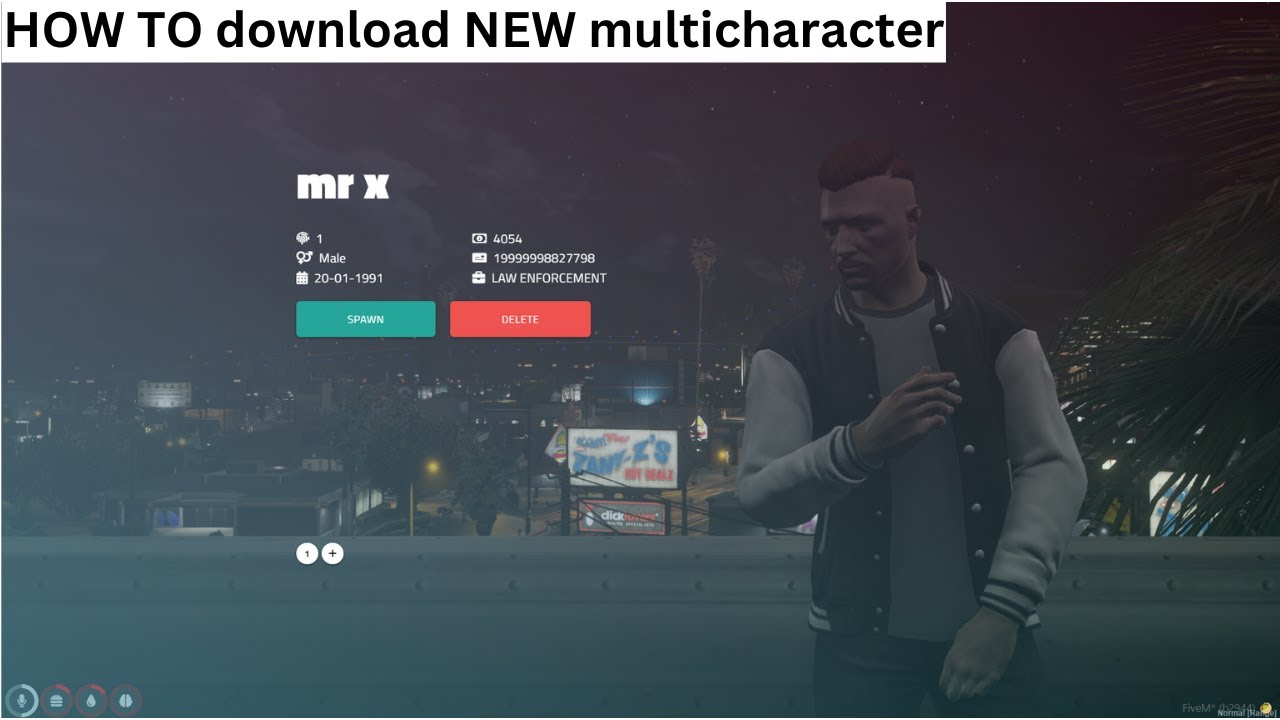 How To Download New Qbcore Multicharacter Fivem Youtube