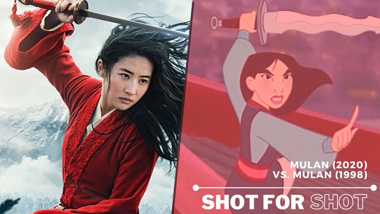 Mulan 1998 Vs Mulan 2020 Shot For Shot Comparison Youtube