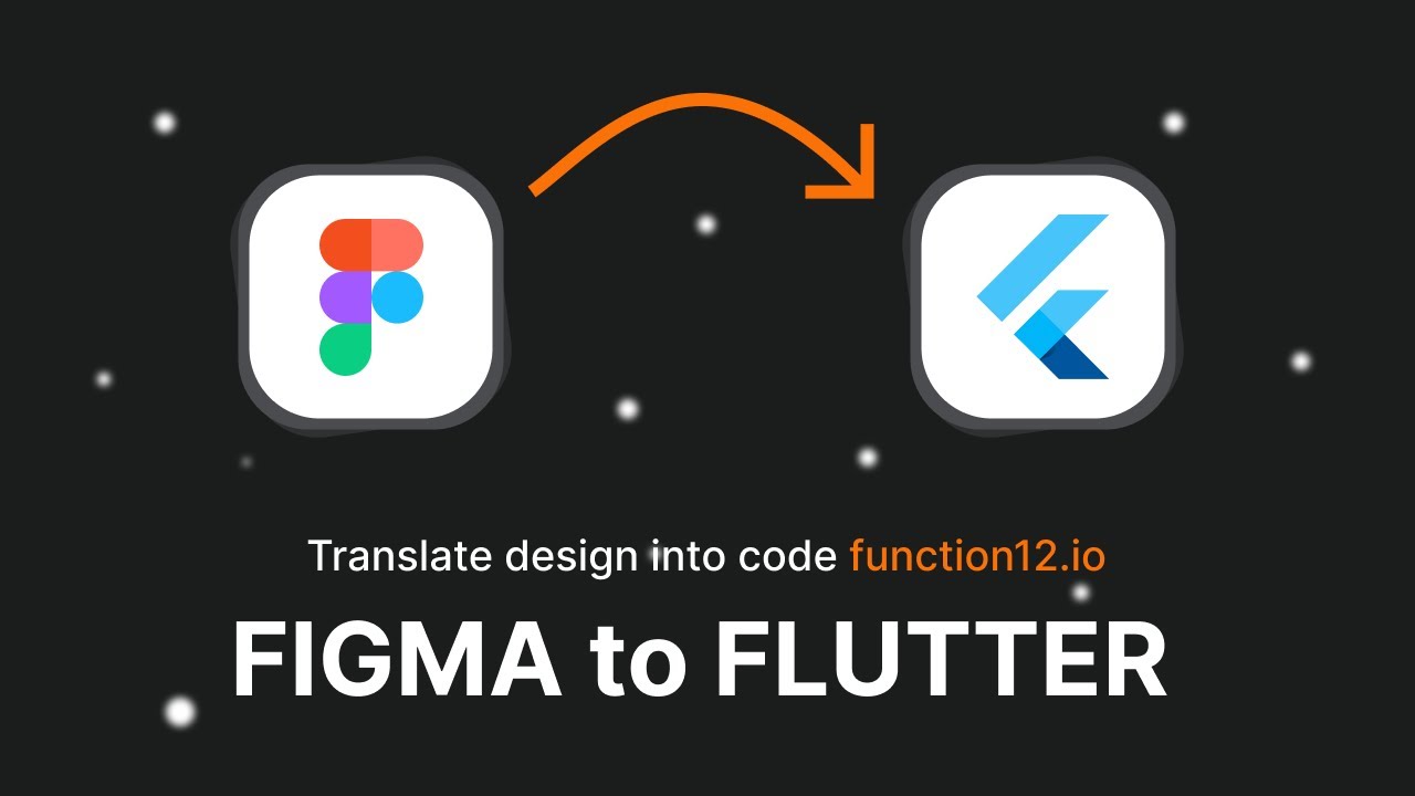 How To Convert Figma Design Into Flutter Code Function12 Io Youtube