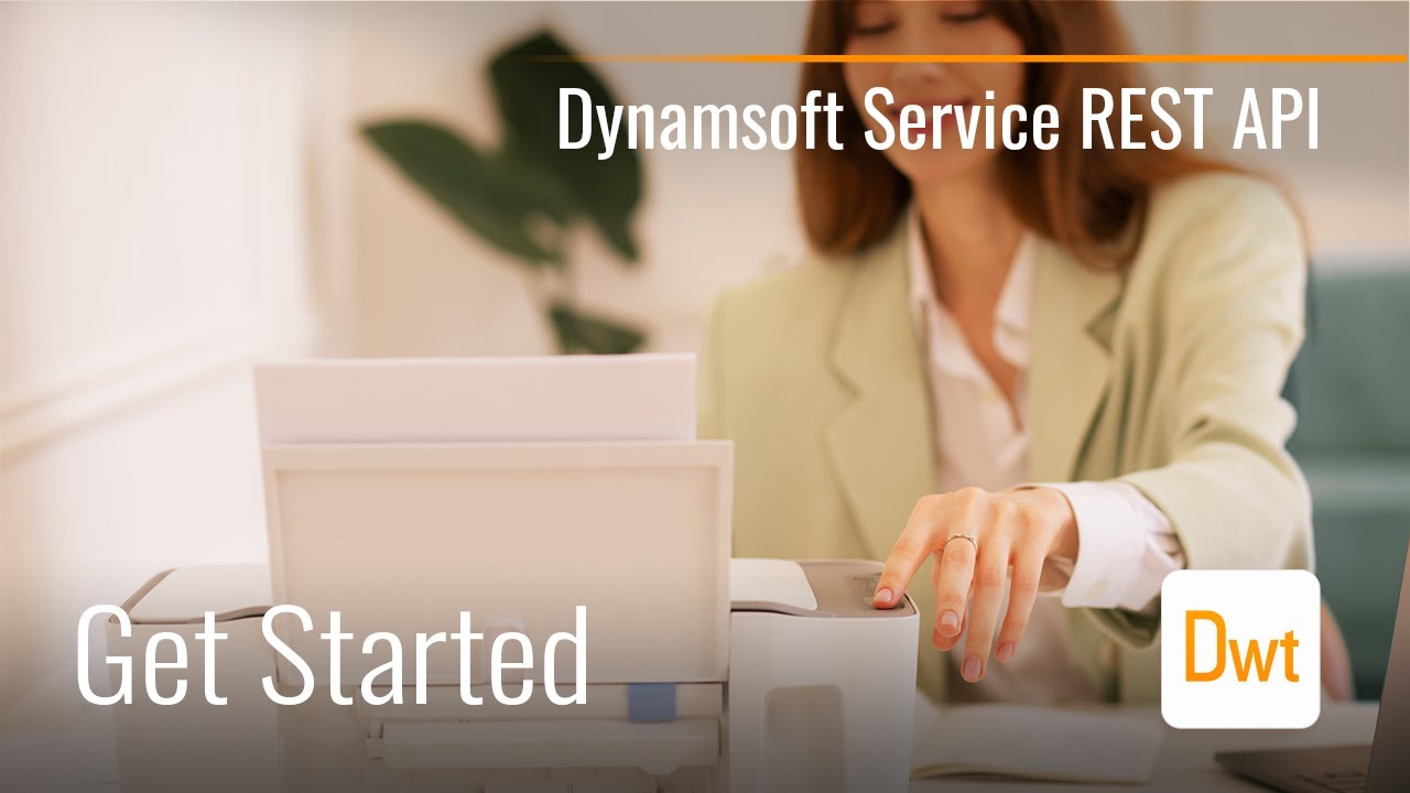 Get Started With Dynamsoft Service Rest Api Youtube