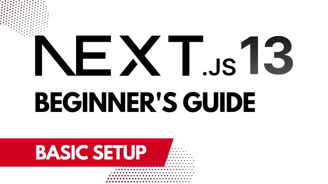 Next Js 13 Tutorial Project Setup Youtube