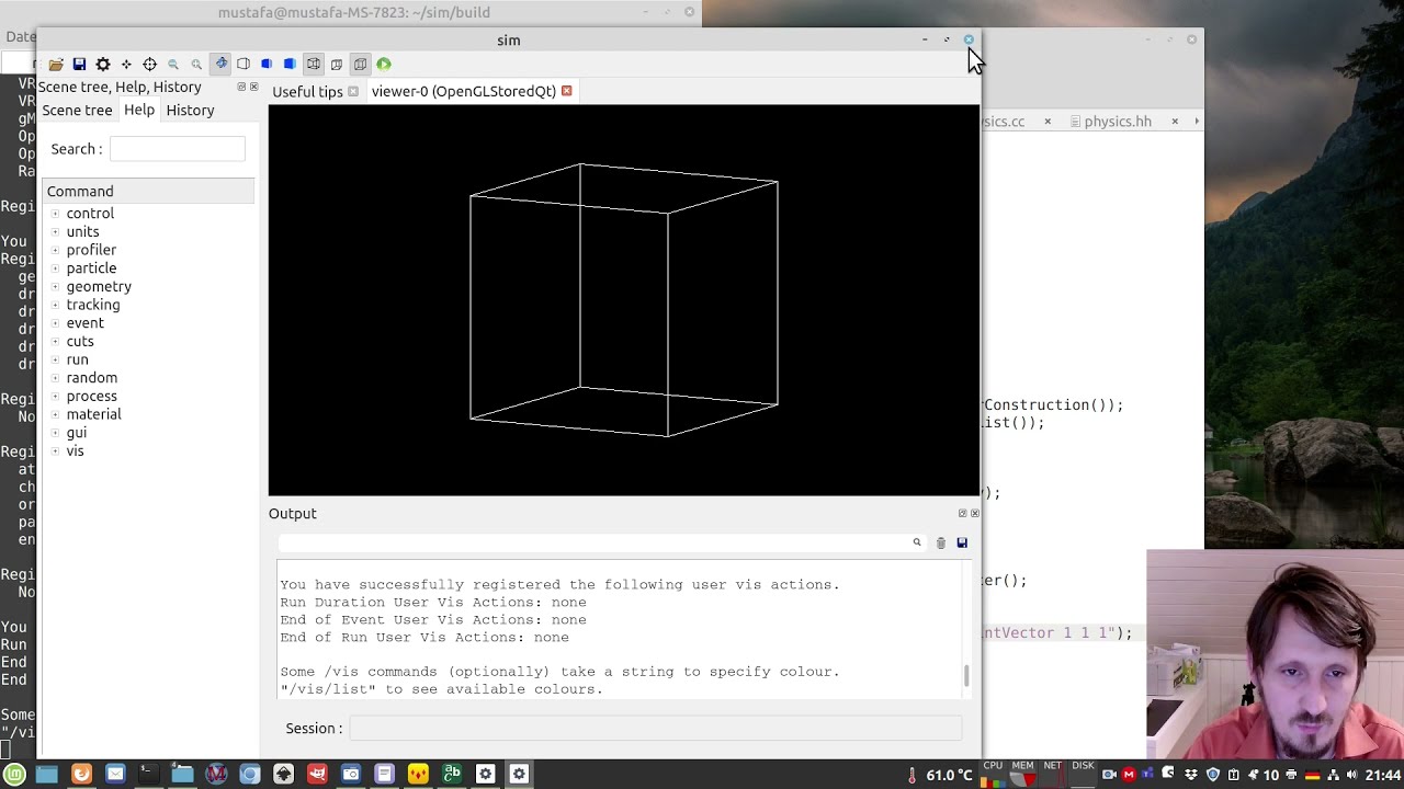 Geant4 Tutorial 4 Implementing Physics List Youtube
