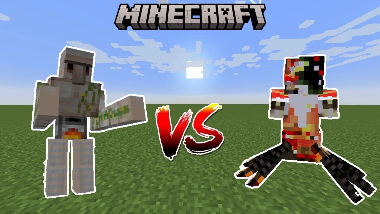 Mutant Iron Golem Vs Santa Spider Claus Minecraft Mob Battles Youtube