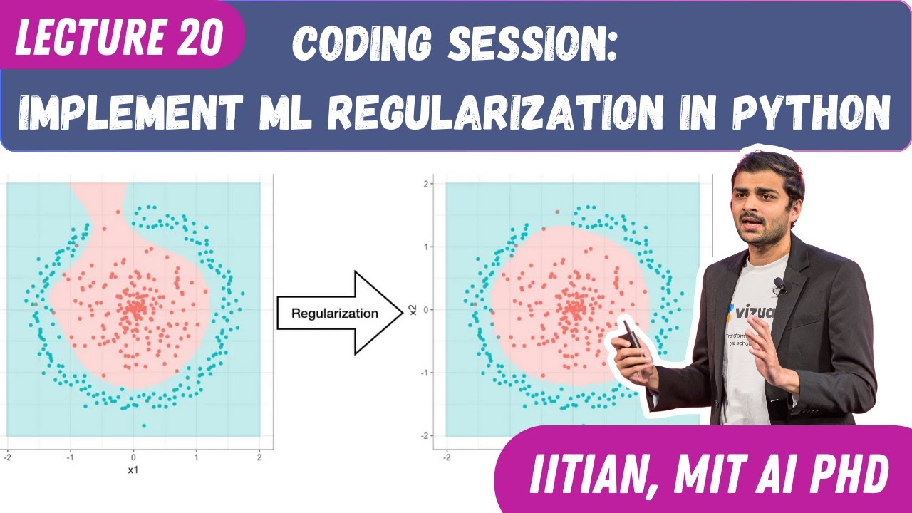 Lecture 20 Implementing Regularization In Python For Logistic