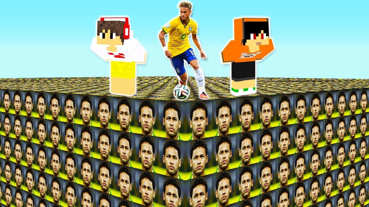 Desafio Lucky Block Neymar No Minecraft Youtube