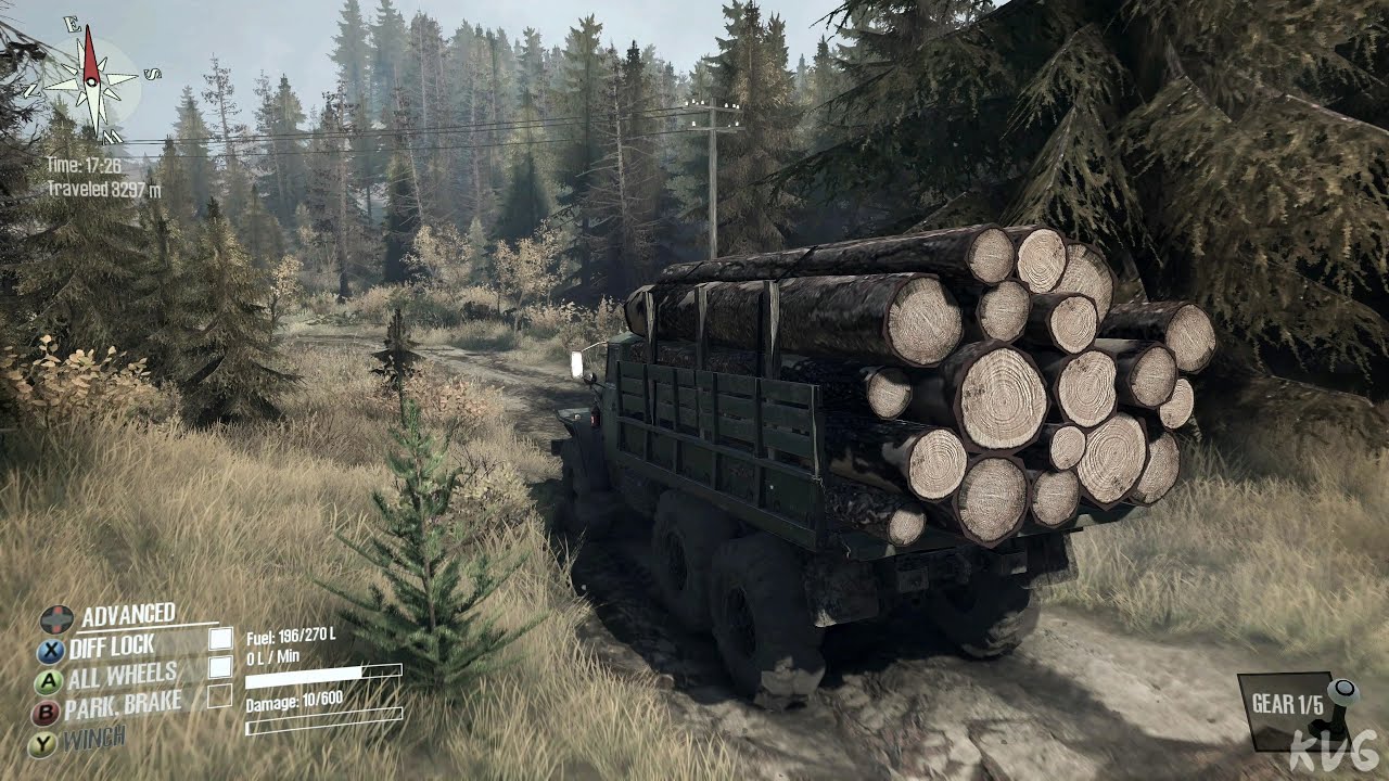 Mudrunner Gameplay Pc Uhd 4k60fps Youtube