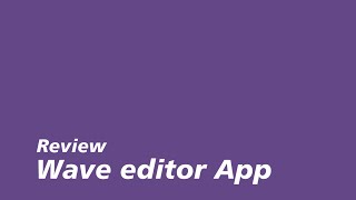 Wave Editor App Review How To Use And Download Old Education Mp3 Music ...