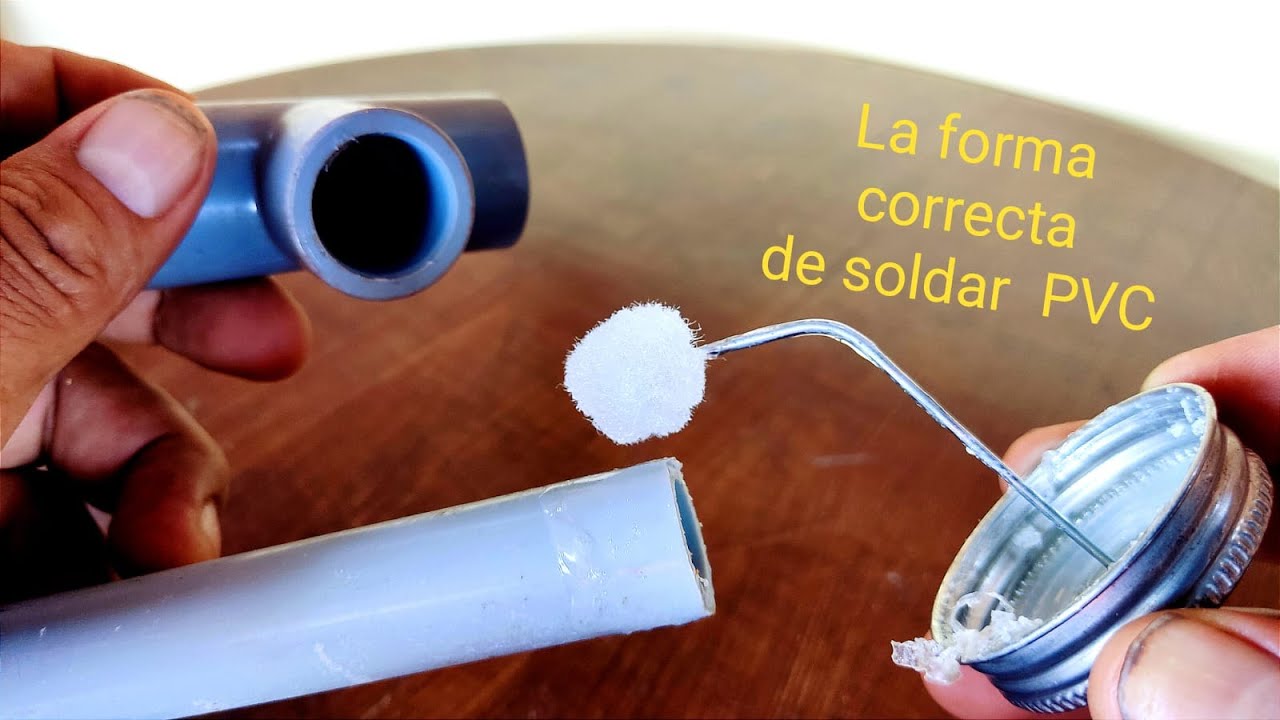 La Forma Correcta De Pegar Tuberias De Pvc Y Cpvc La Mejor Tecnica