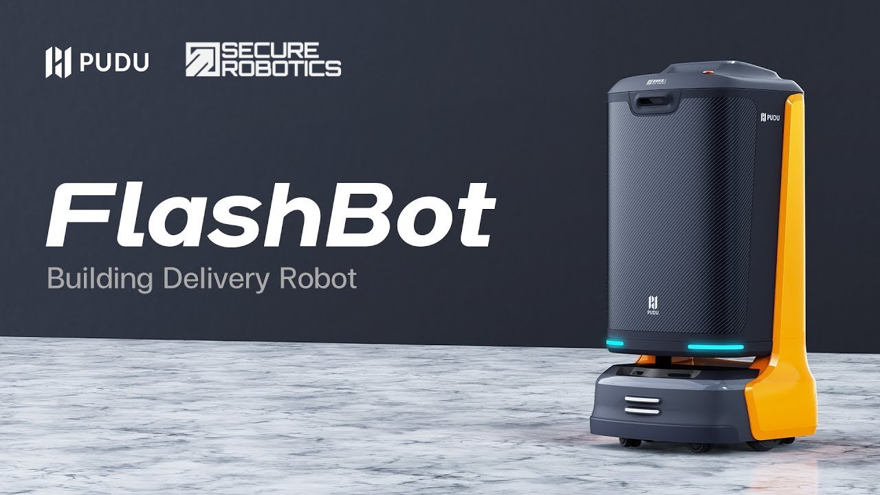 Flashbot Building Delivery Robot Secure Robotics Youtube
