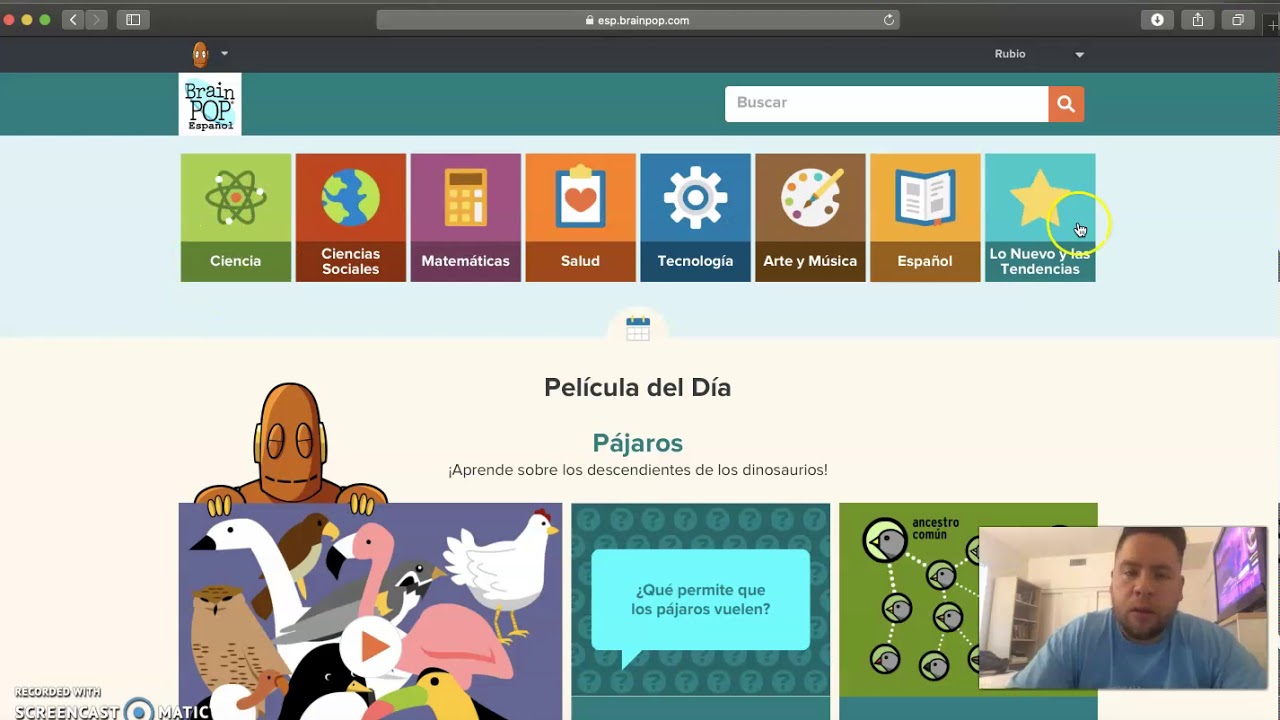 Brainpop Tutorial Español Youtube