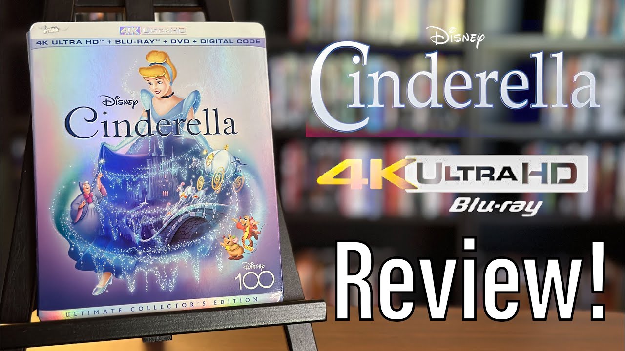 Cinderella 1950 4k Uhd Blu Ray Review Youtube