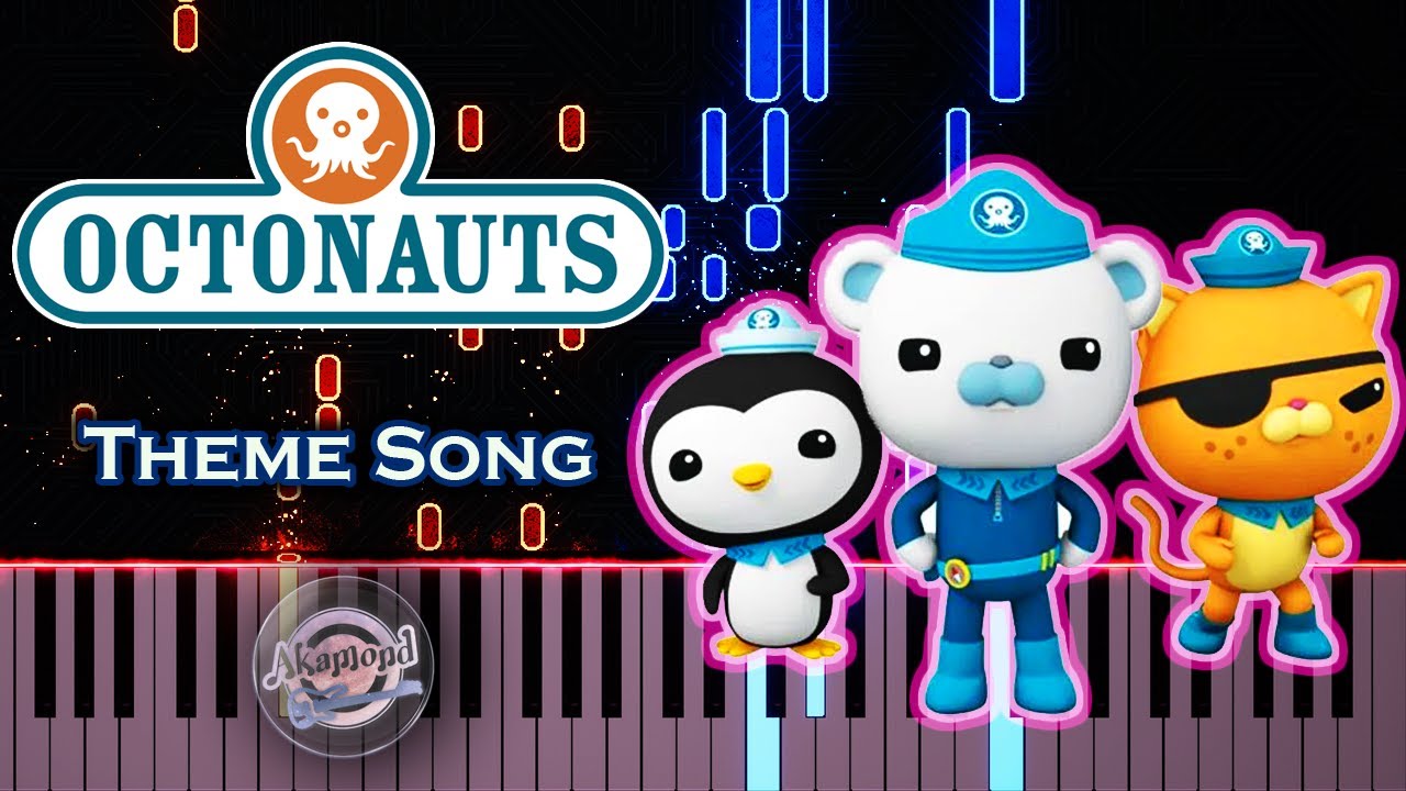 Octonauts Theme Song Piano Tutorial Youtube