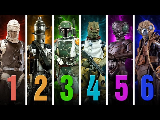 Star Wars Bounty Hunters List
