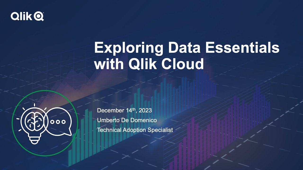 Stt Exploring Data Essentials With Qlik Cloud Youtube