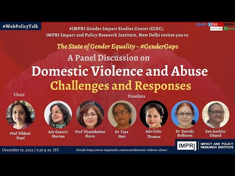 Panel Discussion Domestic Violence And Abuse Challenges And