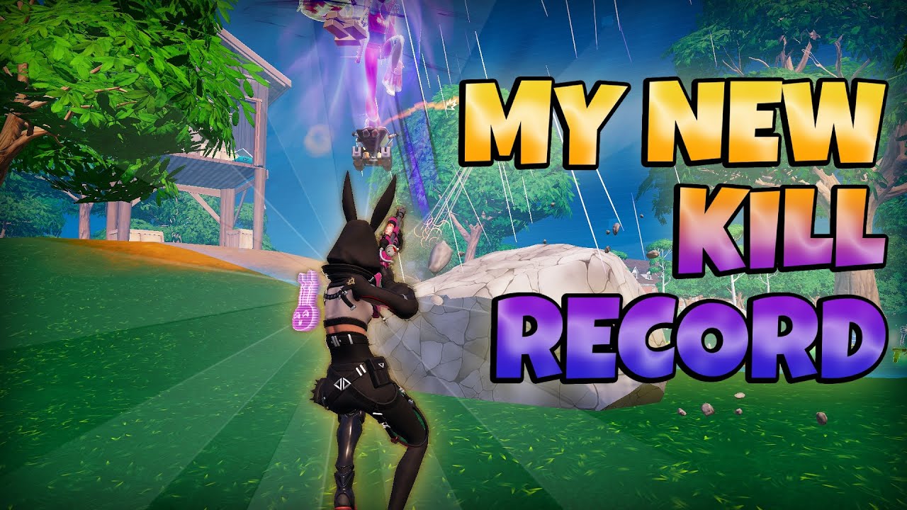 My New Kill Record Fortnite Kill Highlights Youtube