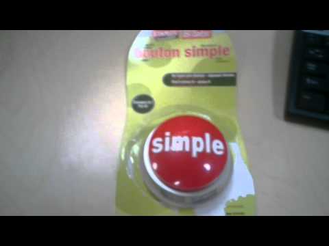 Bouton Simple Youtube