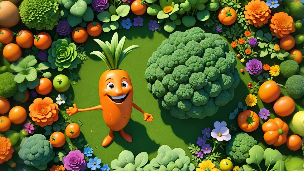 Eat Your Veggies Yum Yum Fun Healthy Eating Song For Kids Veggie