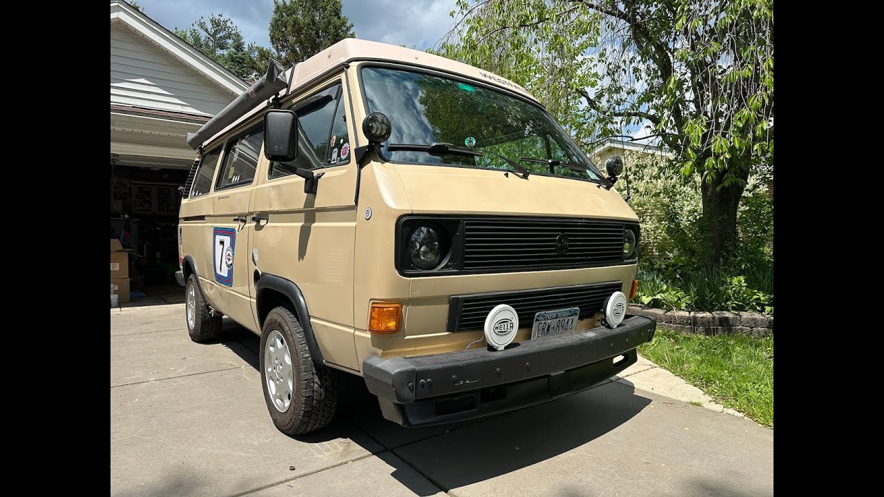 Vanagon Spoiler Install Youtube