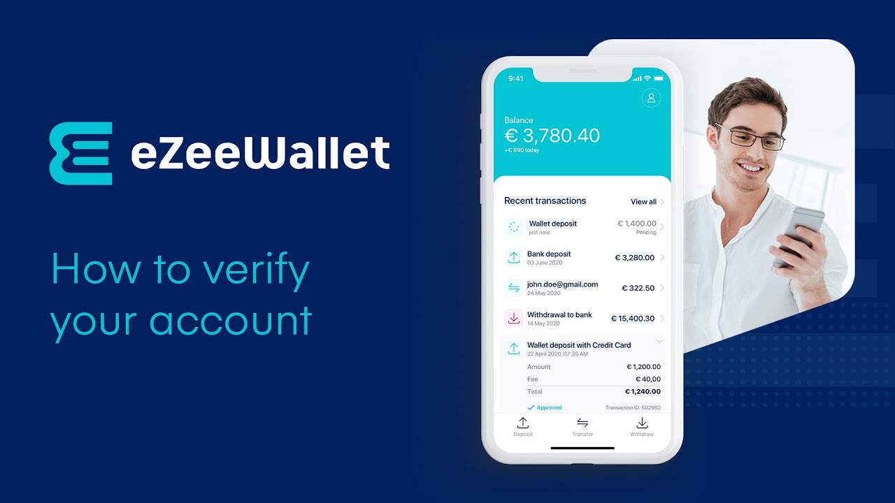 How To Verify Your Ezeewallet Account Youtube