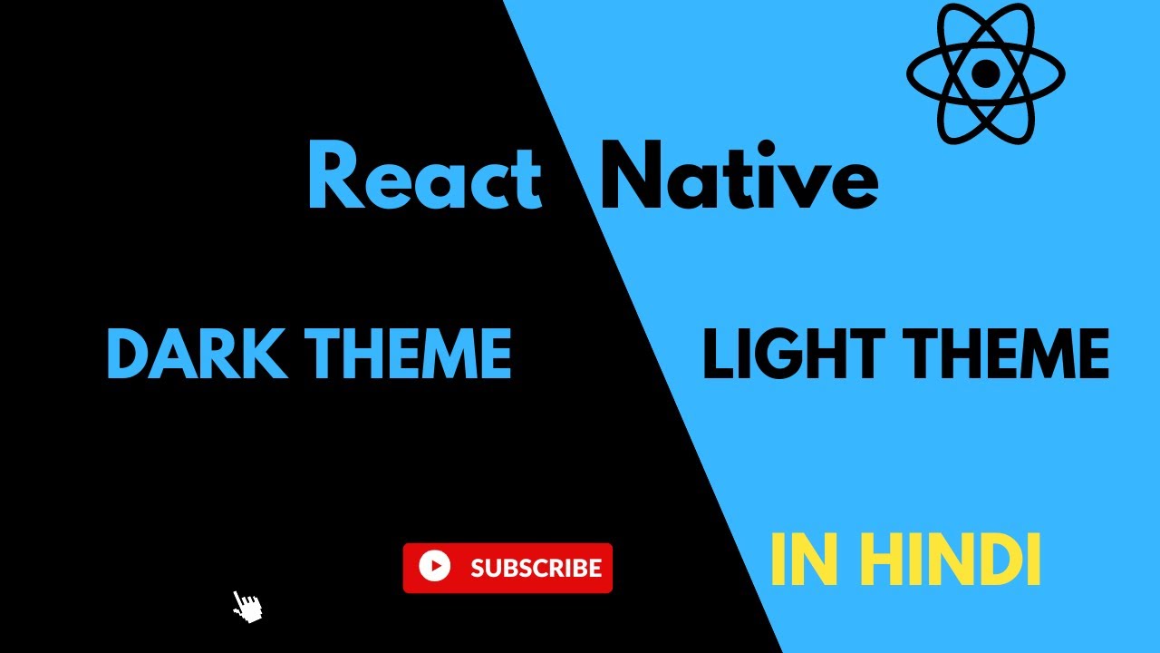 Ep 16 React Native Dark Theme Light Theme Tutorial Youtube