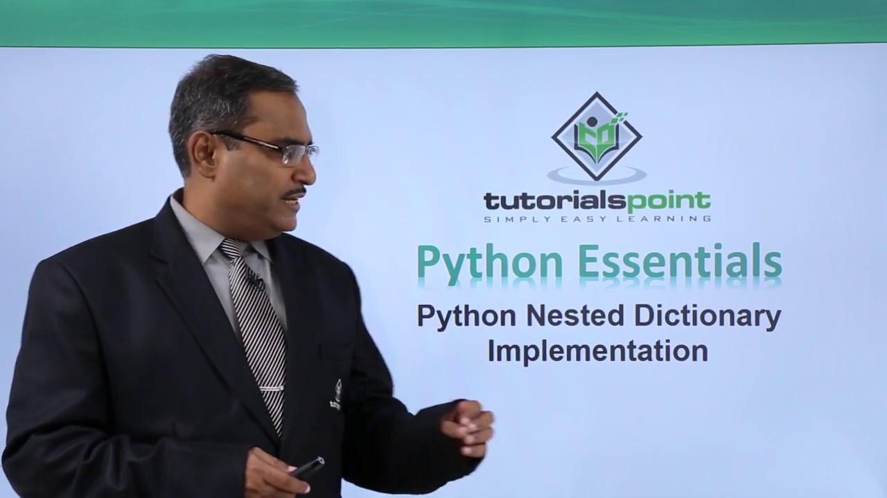 Python Nested Dictionary Implementation Youtube