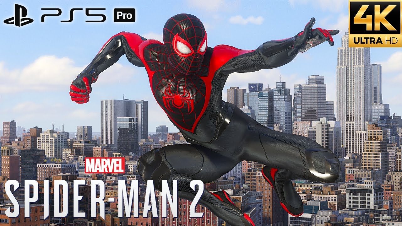 Marvel S Spider Man 2 Ps5 Pro Free Roam Gameplay 4k 60fps
