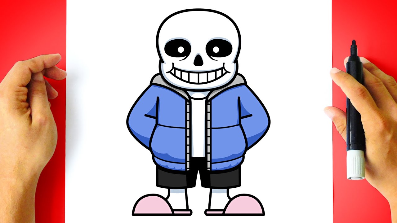 How To Draw Sans Undertale Youtube