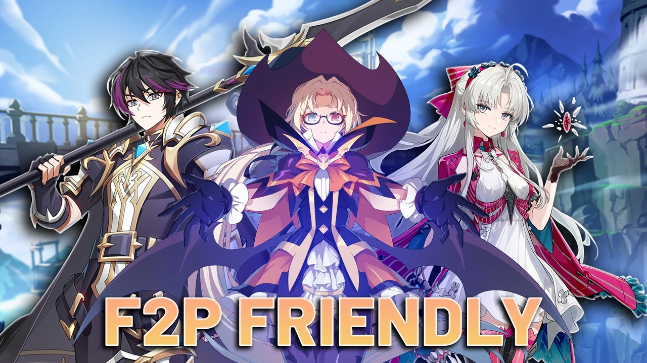 5 Most F2p Friendly Anime Gacha Games Worth Playing Youtube