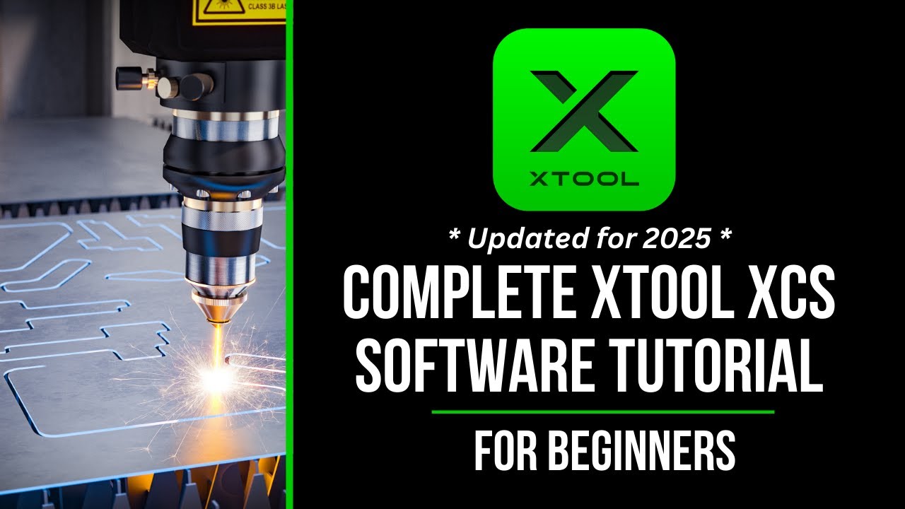 Xtool Xcs Laser Engraving Software 2025 Full Step By Step Demo