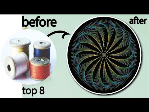 Top 8 Best String Art Pattern Part 2 Youtube