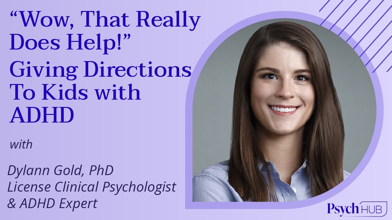 How To Help Your Child With Adhd Follow Directions Youtube