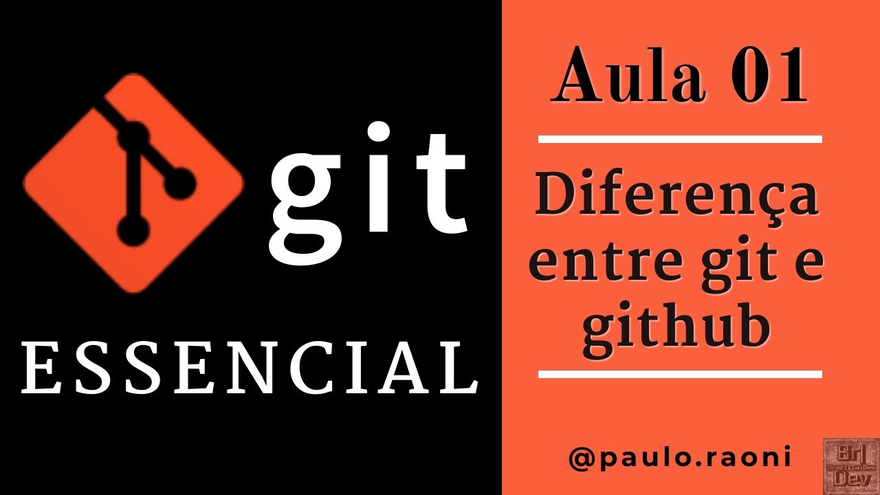 Diferença Entre Git E Github Git Essencial 01 Youtube
