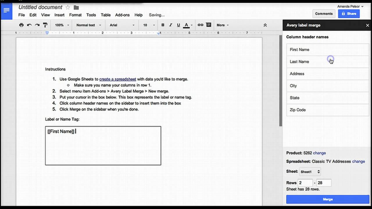 Google Docs Shipping Label Template Jafopt