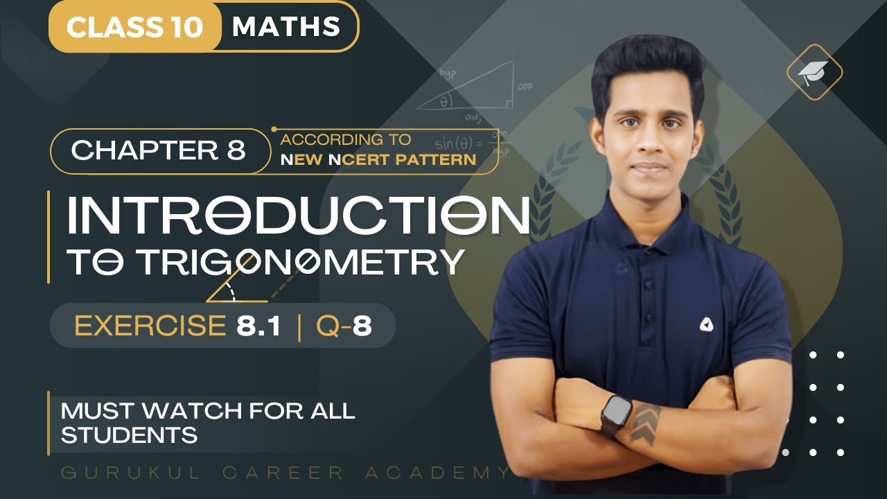 Class 10 Maths Chapter 8 Ncert Solution Exercise 8 1 Q 8 Youtube