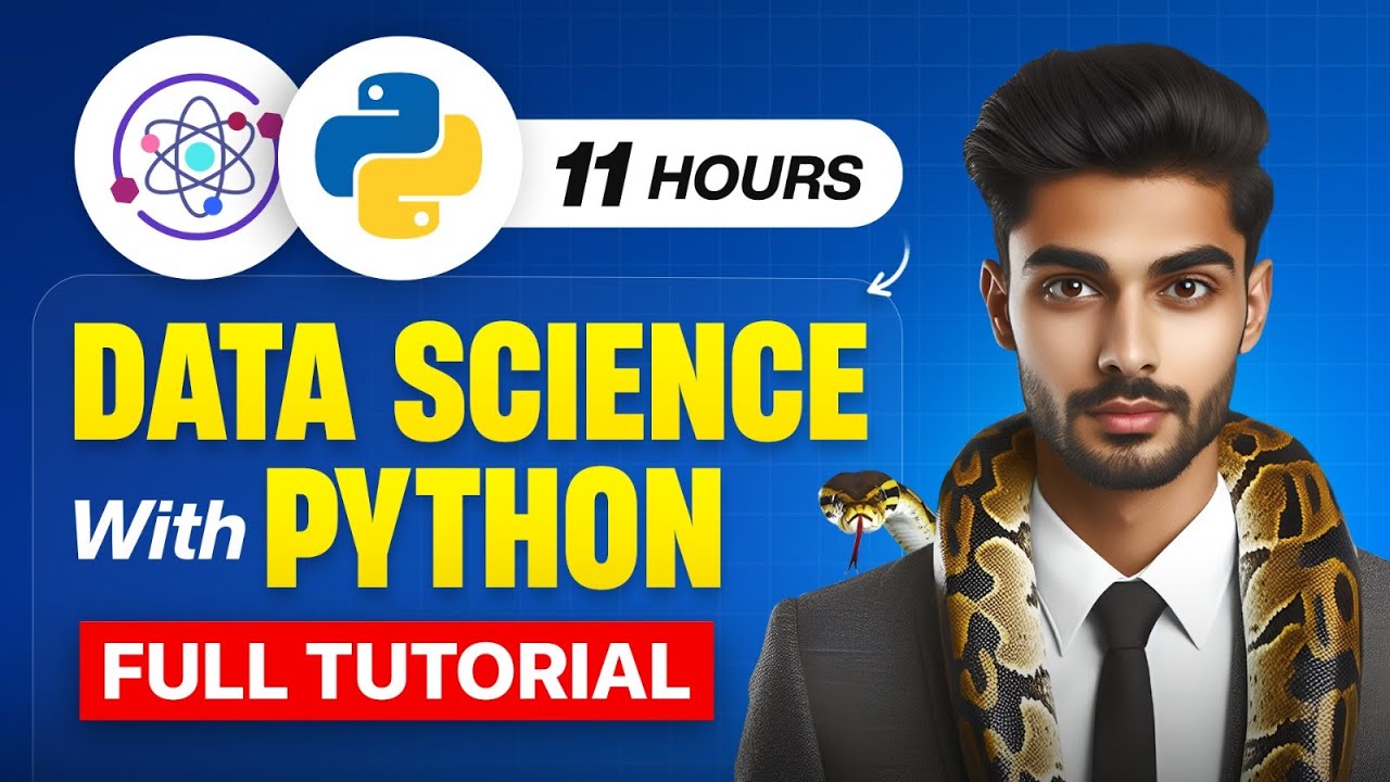 Python For Data Science Fundamental Course 11 Hours Learn Data