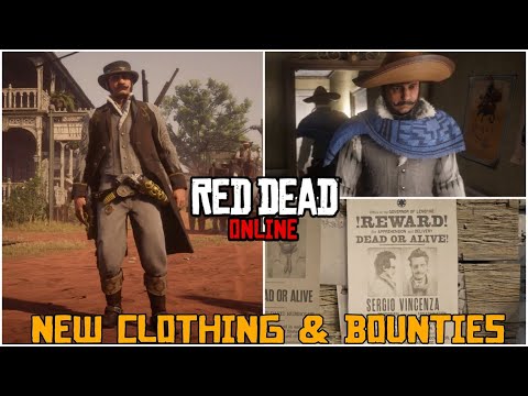 New Clothing More Ponchos New Legendary Bounty In Red Dead Online