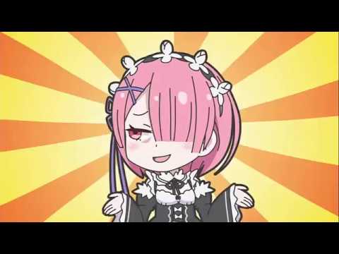 Re Zero Ram Ha Compilation Youtube