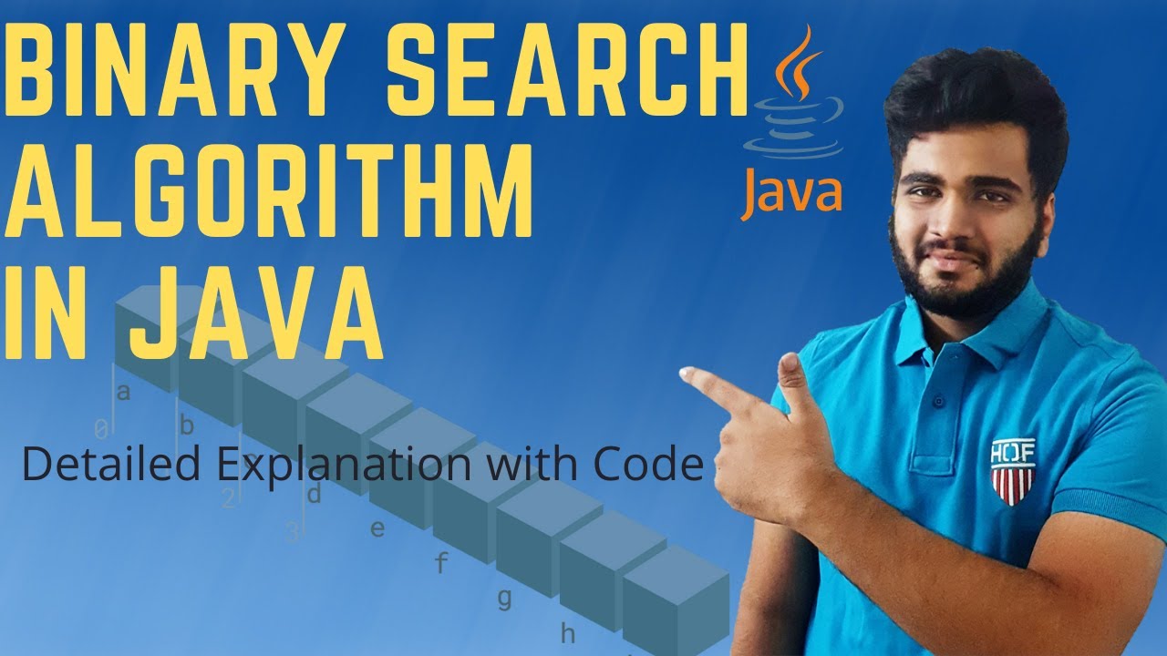 Binary Search Algorithm In Java Full Code With Explanation Data