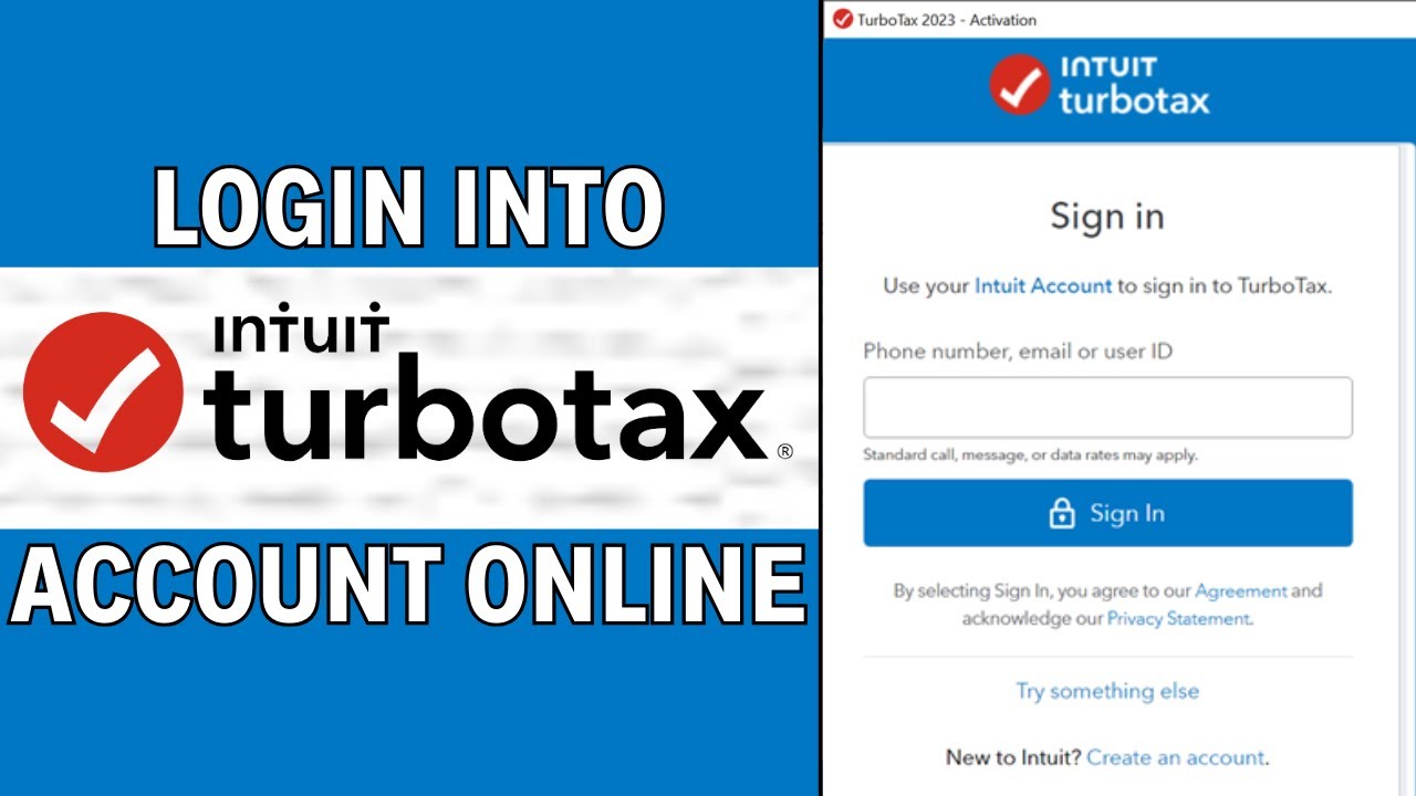 How To Login Into Turbo Tax Account 2024 Intuit Turbotax Online Login
