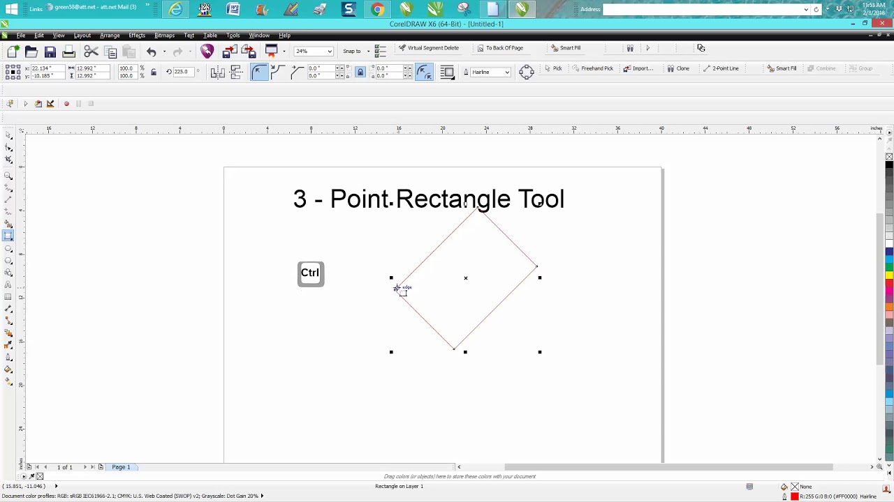 What Is Rectangle Tool In Coreldraw At Alden Johnson Blog
