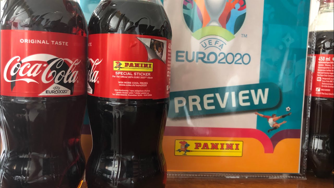 16 Coca Cola Calciatori Panini Euro 2020 Previewвљўпёџрџ ёрџ Unboxing Coca Cola